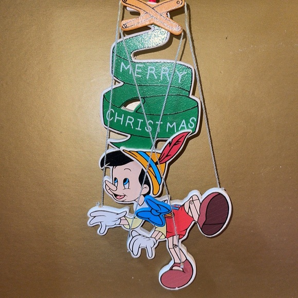 Kurt Adler | Holiday | Vintage Walt Disney Pinocchio Wooden Christmas ...